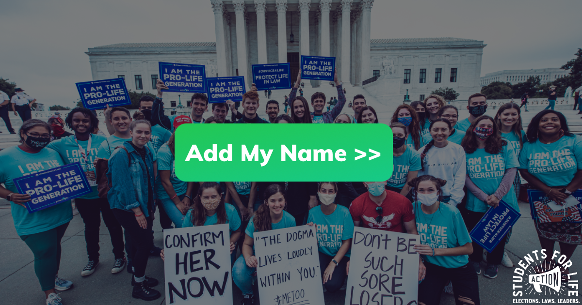 Pro-Life Supreme Court Petition - Students for Life Action