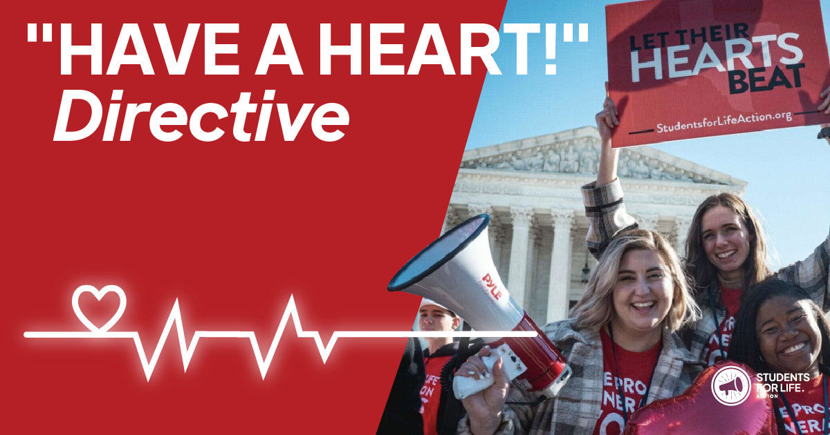 Heartbeat Pledge - Students for Life Action
